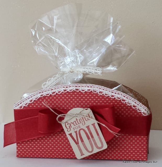 Handmade Gift Box with a Circle Template!