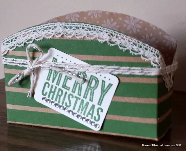 Handmade Gift Box with a Circle Template!